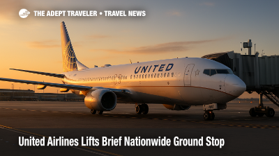 United Airlines lifts brief nationwide ground stop