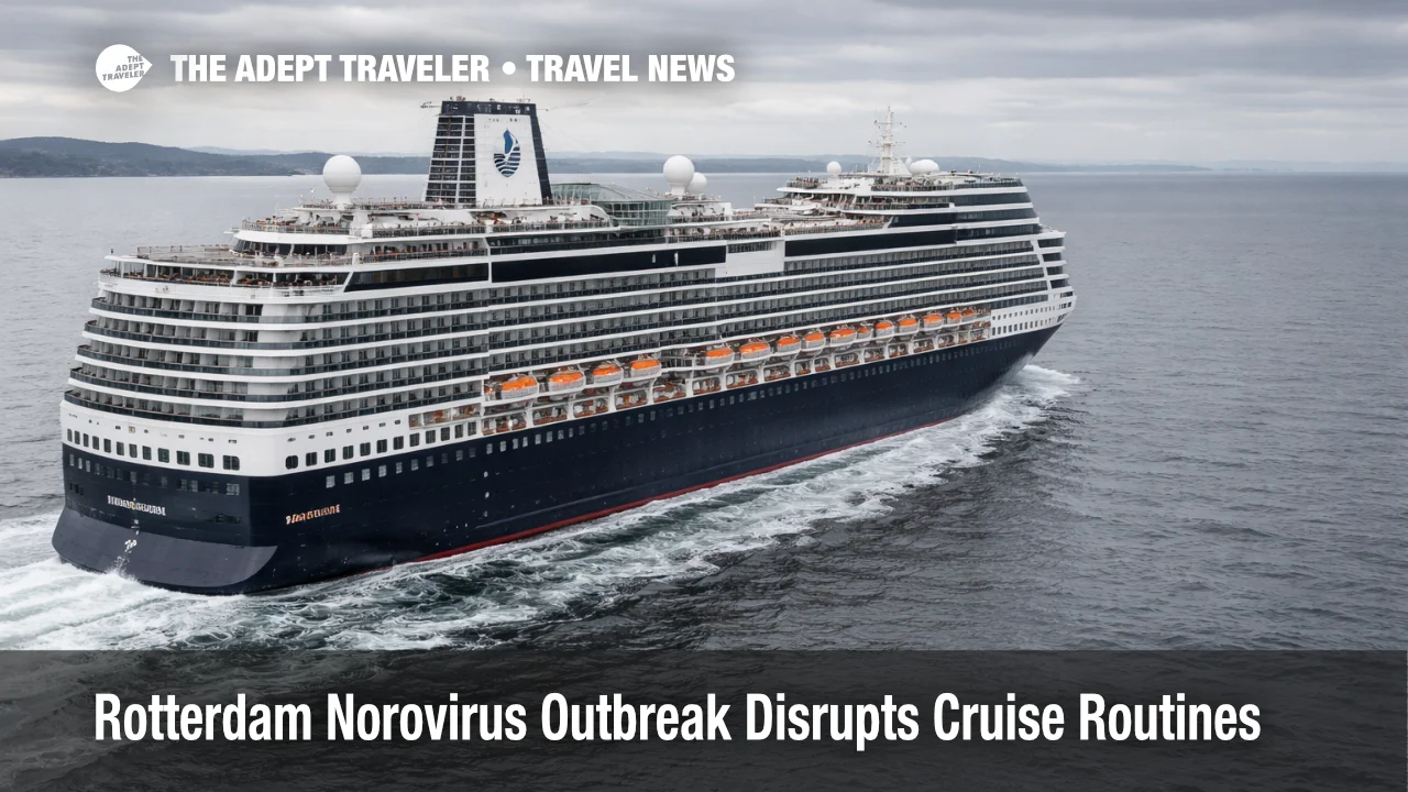 Rotterdam Norovirus Outbreak Disrupts Cruise Routines