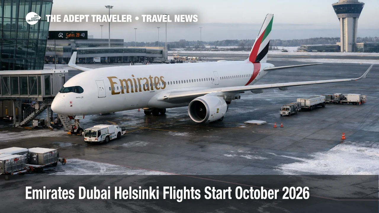 Emirates Dubai Helsinki Flights Start October 2026