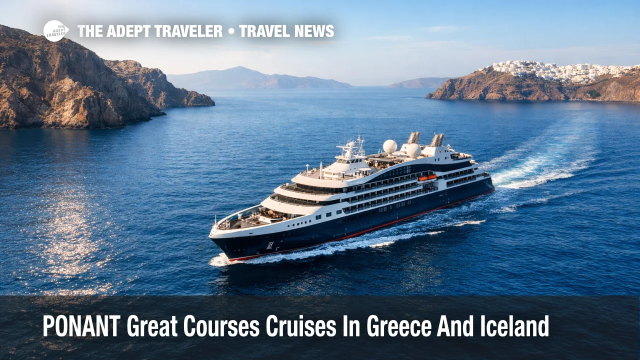 PONANT Great Courses Cruises In Greece And Iceland