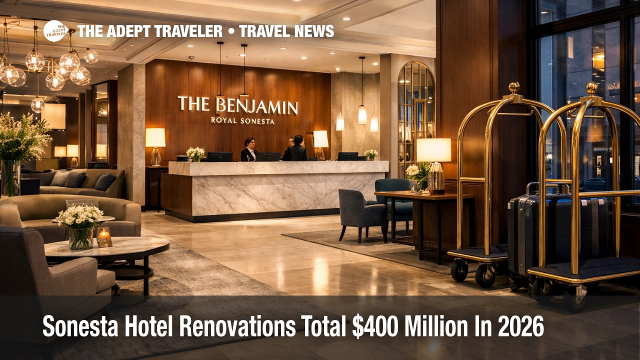 Sonesta Hotel Renovations Total $400 Million In 2026