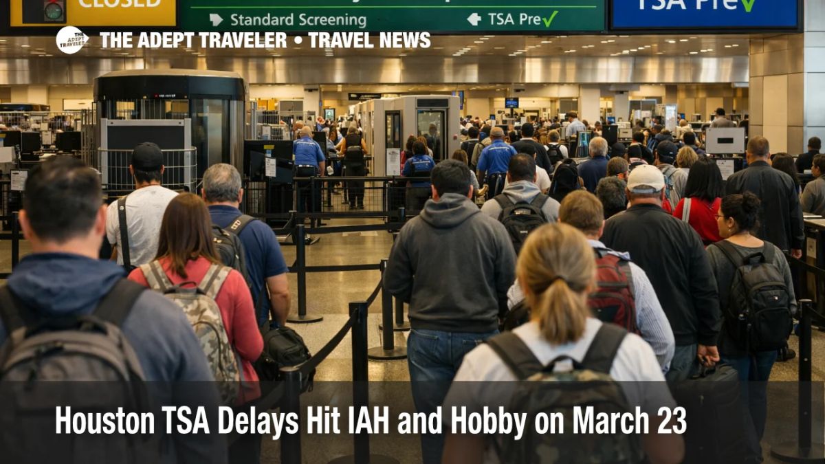 Houston TSA Delays Hit IAH and Hobby on March 23