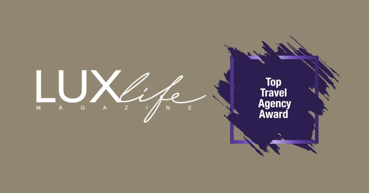 2024 Top Travel Agency Award: Adept Traveler Wins at LUXlife