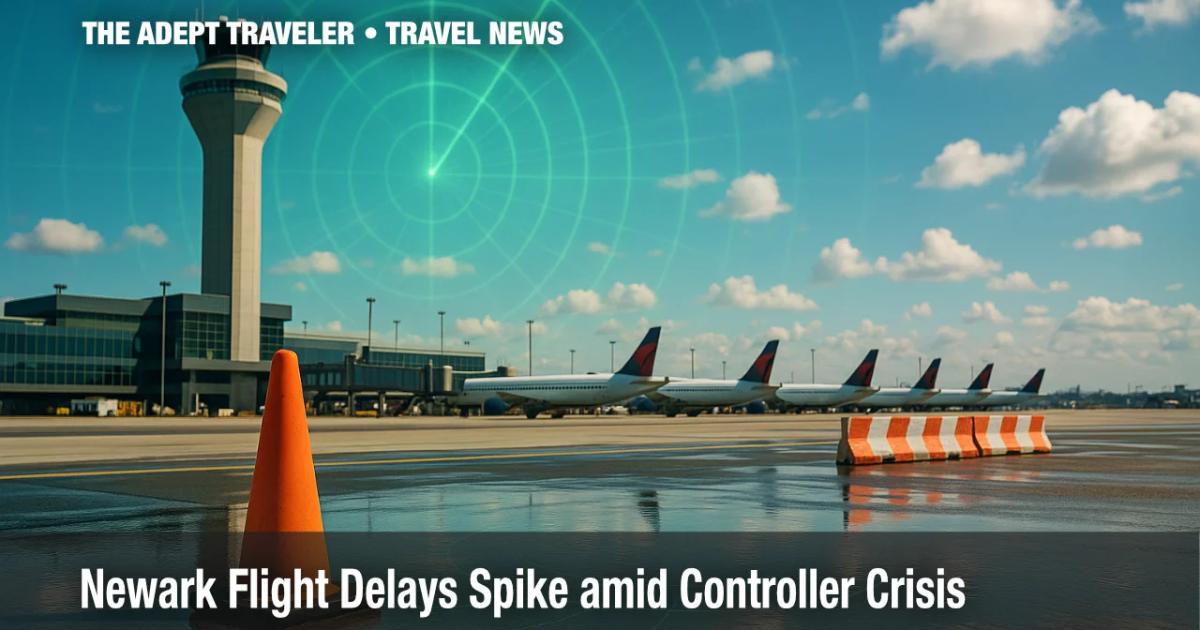 Newark Flight Delays Spike amid Controller Crisis