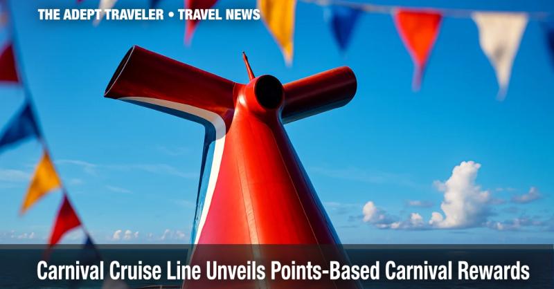 Carnival Cruise Line Unveils Points-Based Carnival Rewards