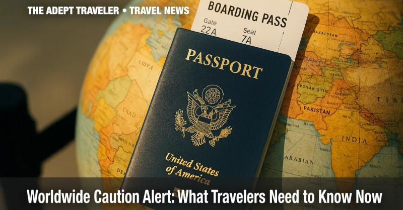 Worldwide Caution Alert: What American Travelers Need to Know Now