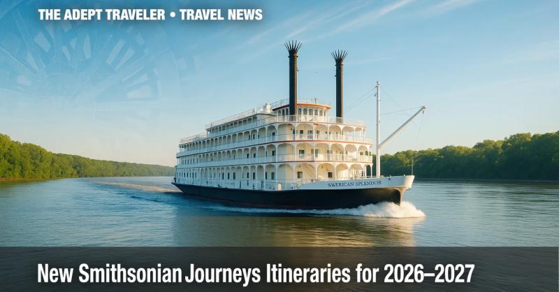 Smithsonian Journeys Unveils 2026-27 Eclipse Tours and River Cruises