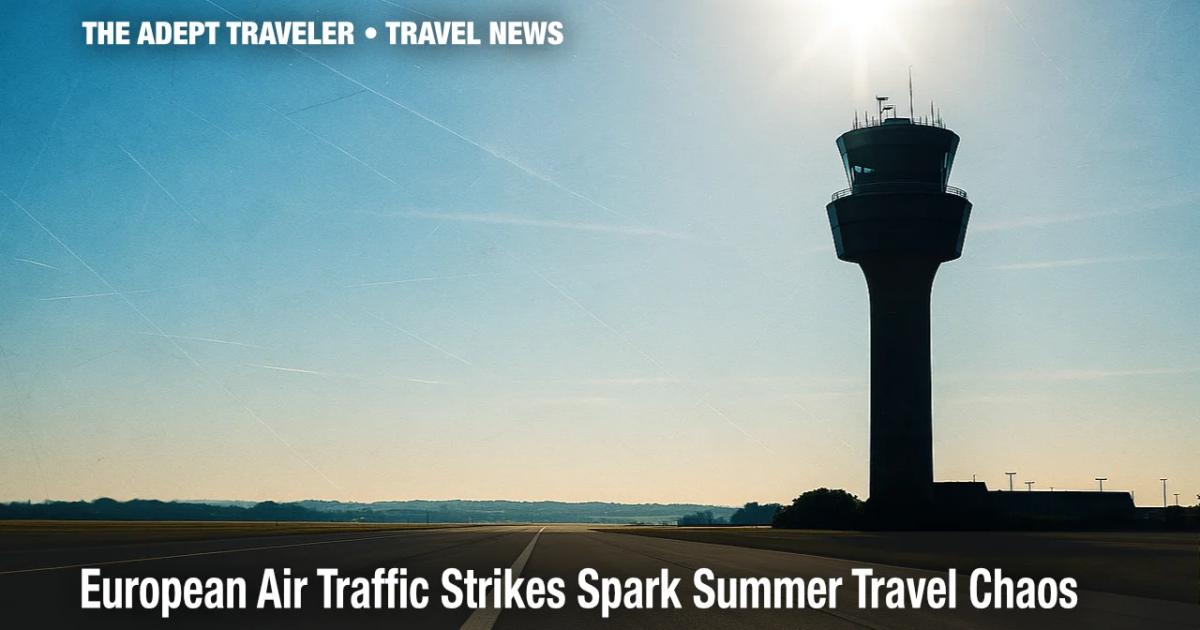European Air Traffic Strikes Spark Summer Travel Chaos