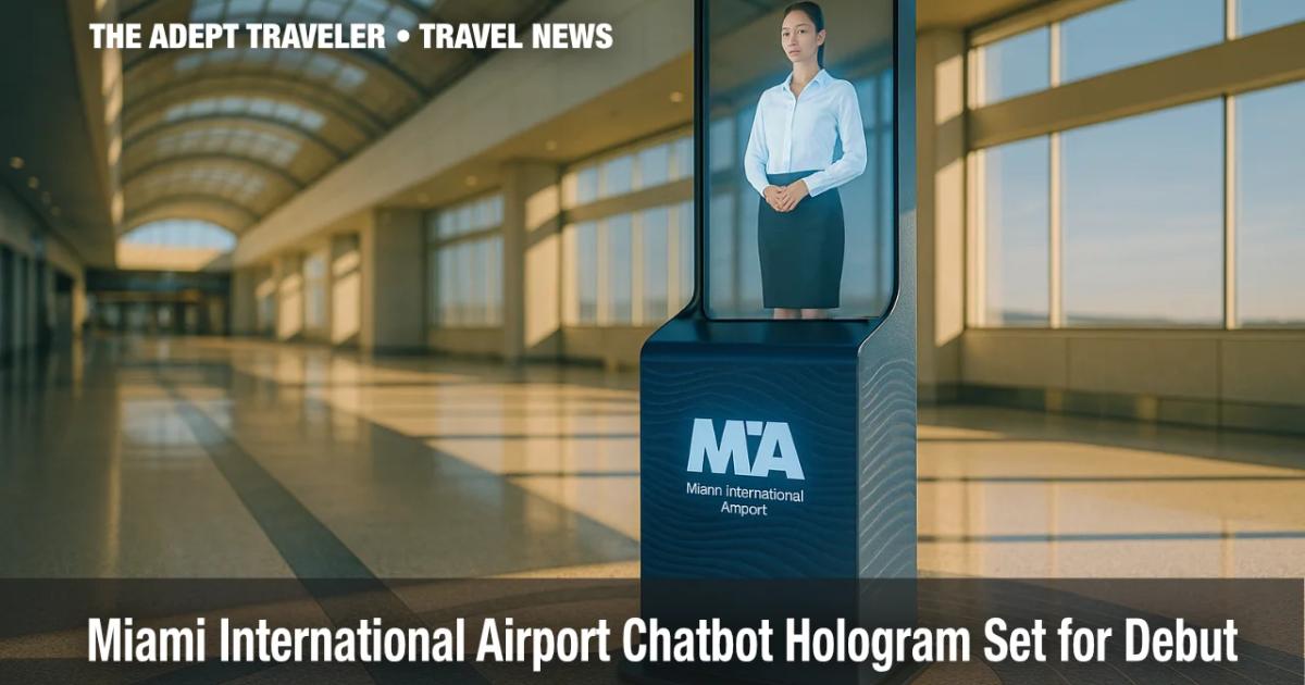 Miami International Airport Chatbot Hologram Set for 2025 Debut