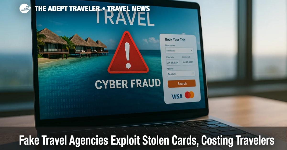 Fake Travel Agencies Exploit Stolen Cards, Costing Travelers Billions