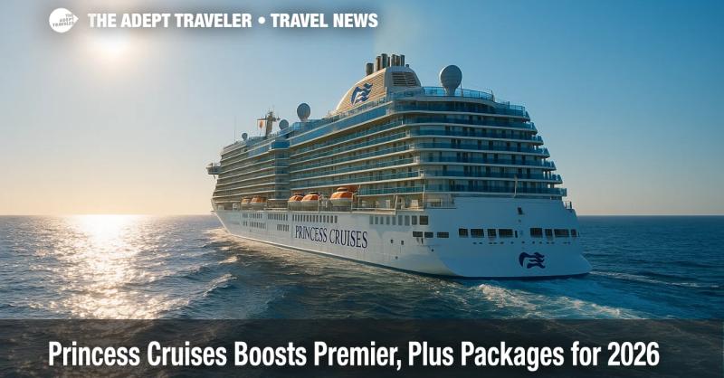 Princess Cruises Boosts Premier, Plus Packages for 2026