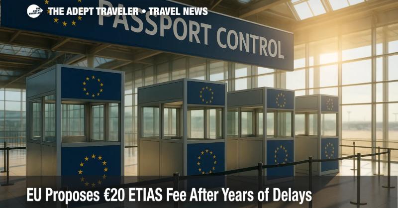 EU Proposes €20 ETIAS Fee After Years of Delays