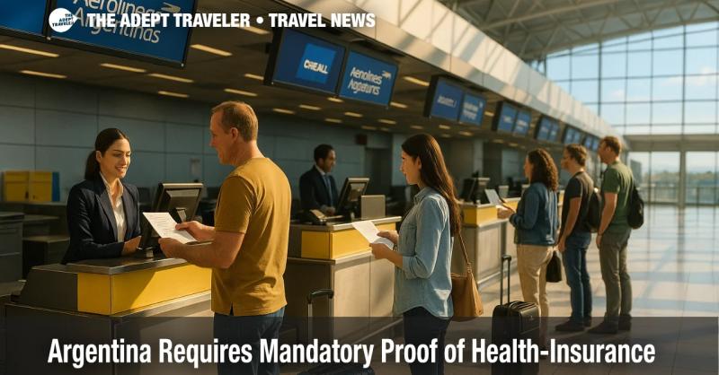 Argentina Tightens Entry Rules With Mandatory Health-Insurance Proof