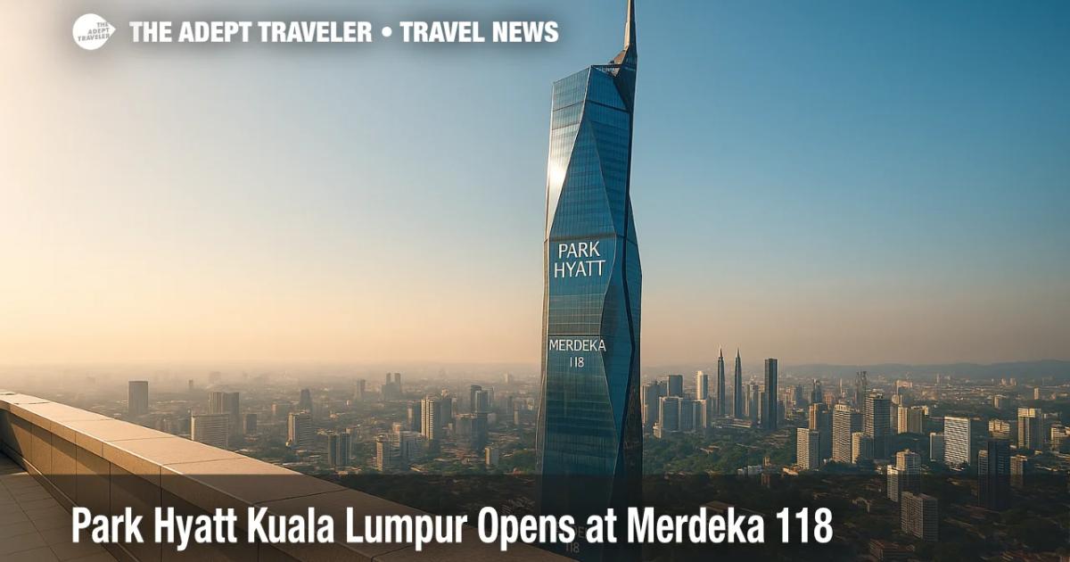 Park Hyatt Kuala Lumpur opens at Merdeka 118