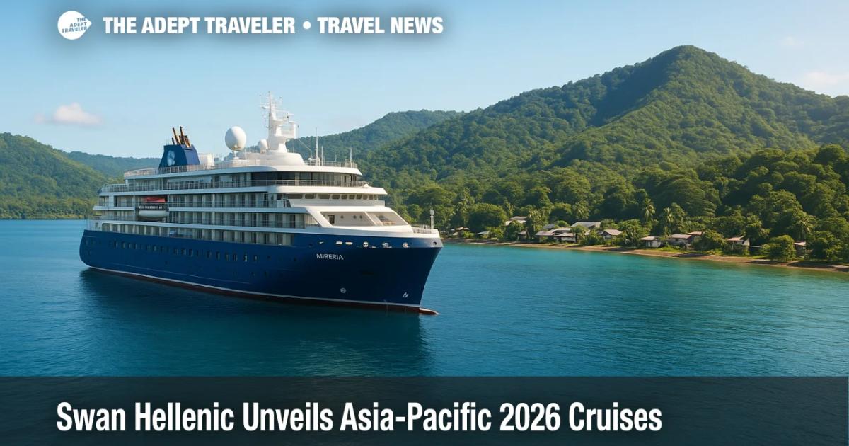 Swan Hellenic unveils Asia-Pacific 2026 cruises