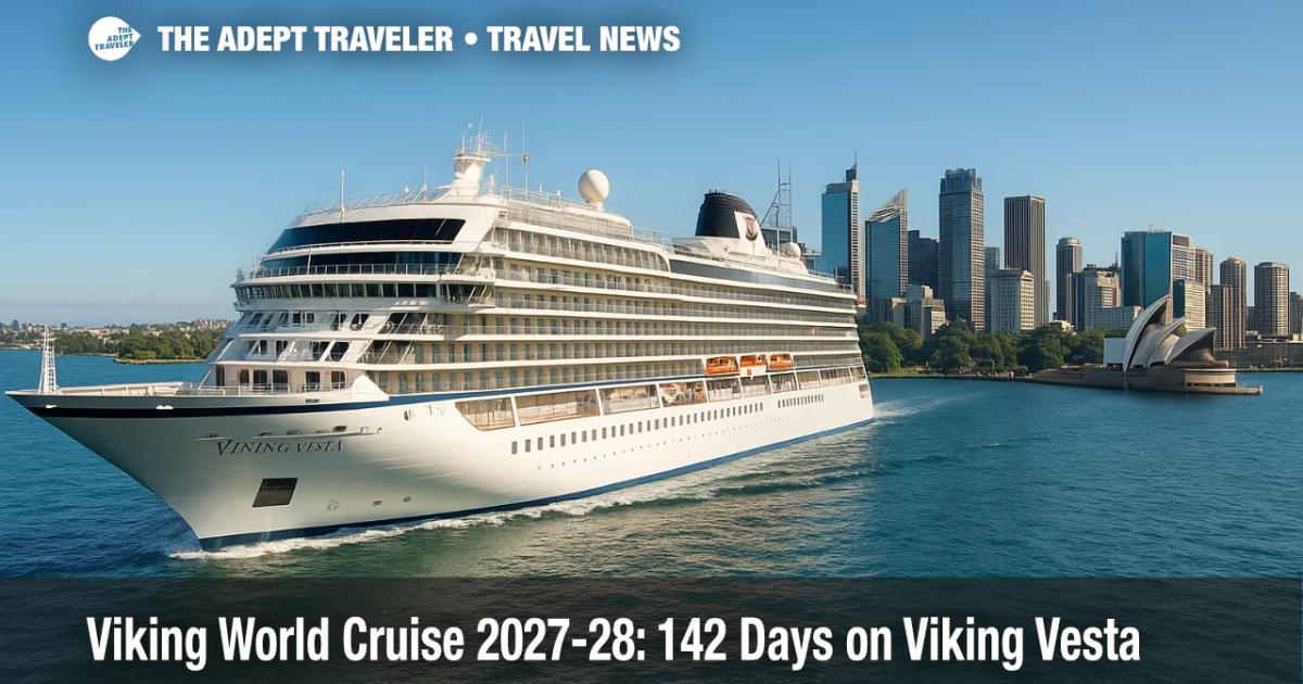 Viking World Cruise 2027-28: 142 Days on Viking Vesta