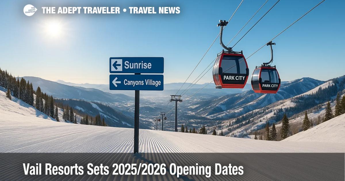 Vail Resorts sets 2025/26 opening dates, Epic perks