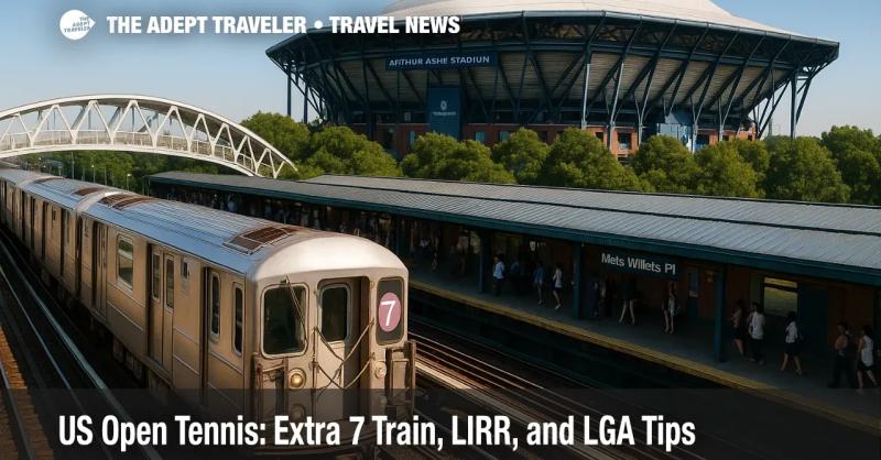 US Open Tennis: extra 7 train, LIRR, and LGA tips