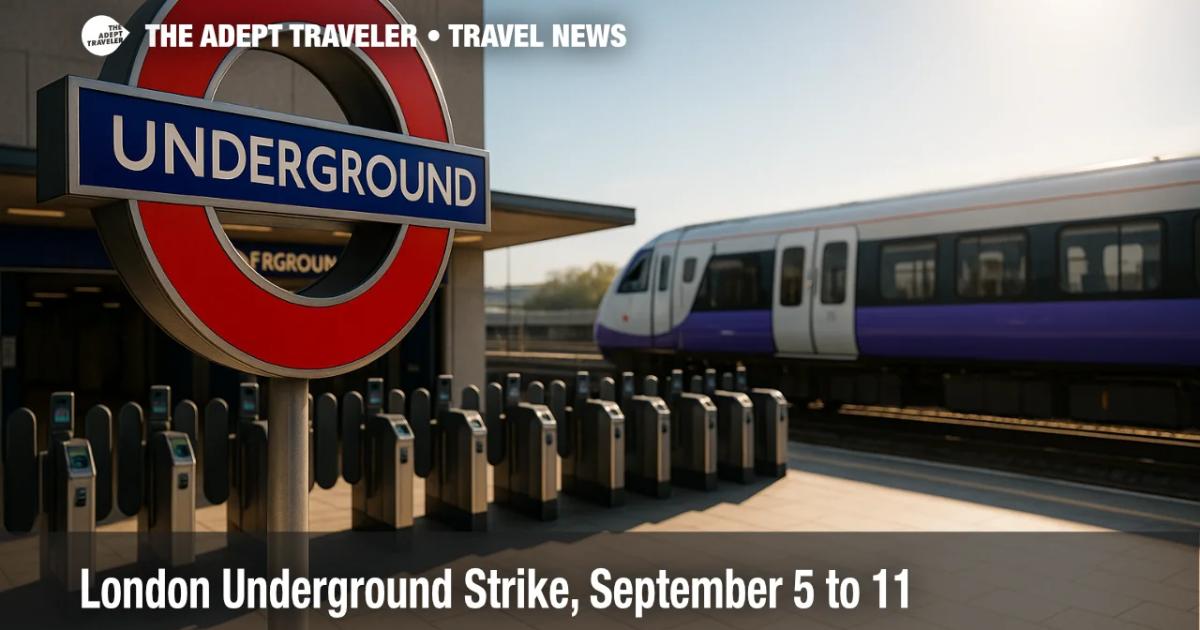 London Underground strike, September 5 to 11, what to expect**