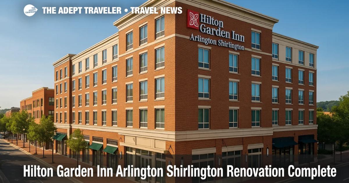 Hilton Garden Inn Arlington Shirlington renovation complete
