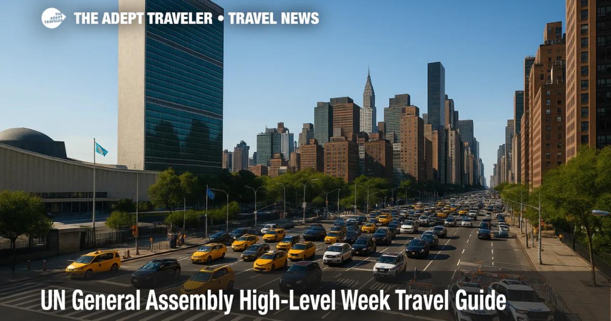 UN General Assembly High-Level Week travel guide