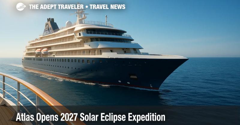 Atlas opens 2027 solar eclipse expedition