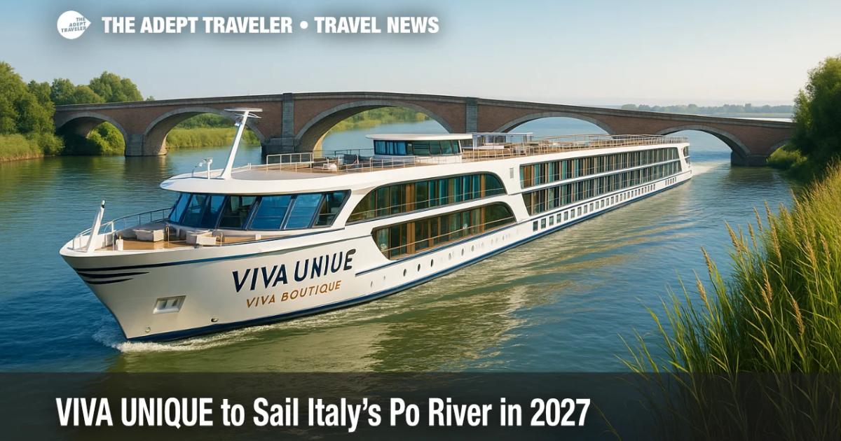 VIVA UNIQUE to Sail Italy's Po River in 2027