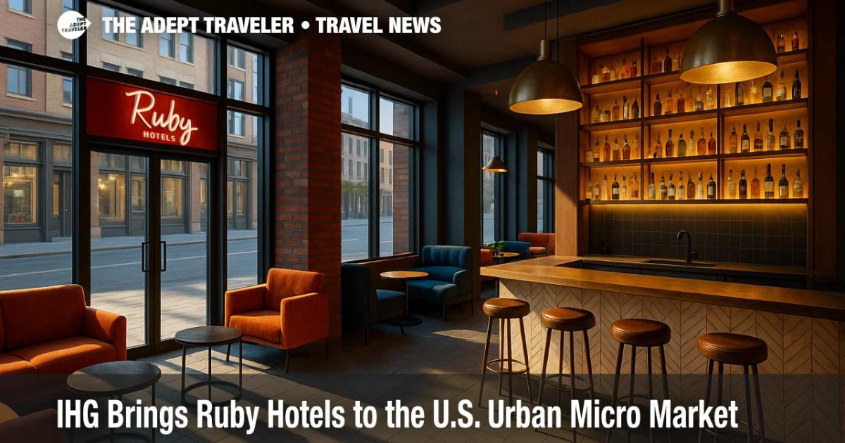 IHG brings Ruby Hotels to the U.S. urban micro market