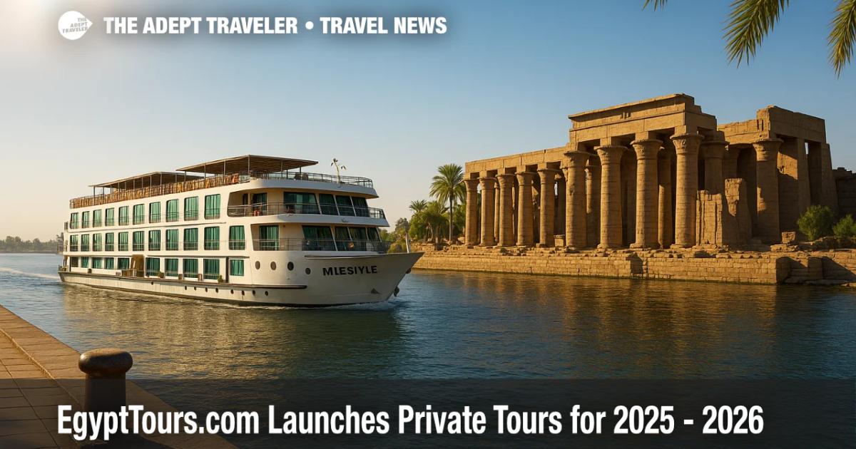 EgyptTours.com launches new private Egypt tours for 2025-2026