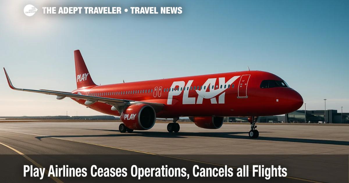 Play Airlines ceases operations, cancels all flights