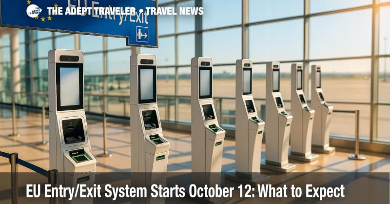 EU entry/exit system starts October 12: what to expect