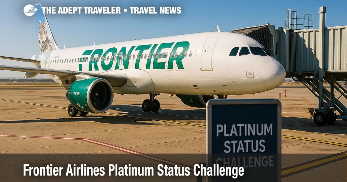 Frontier Airlines Platinum Status Challenge: A shortcut to elite perks