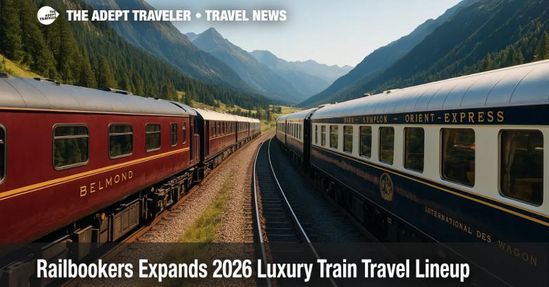Railbookers expands 2026 luxury train travel lineup