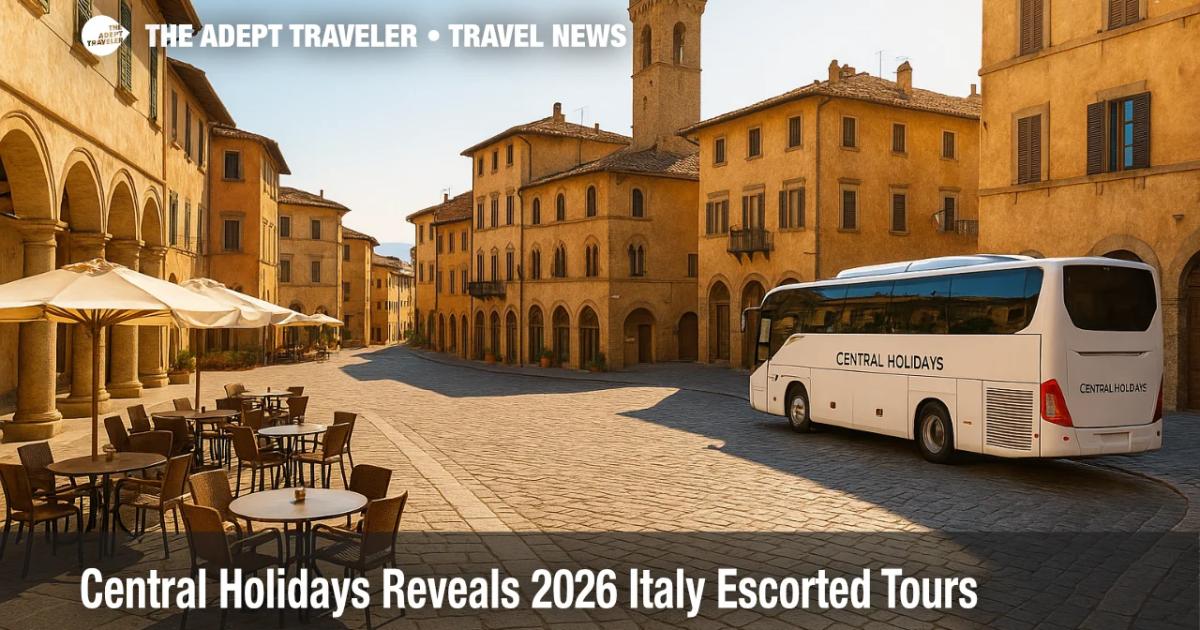 Central Holidays reveals 2026 Italy escorted tours