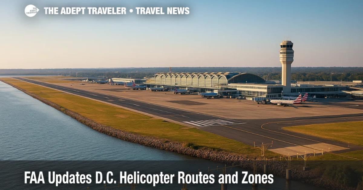 FAA updates D.C. helicopter routes and zones