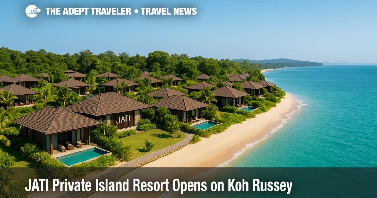 JATI private island resort opens on Koh Russey