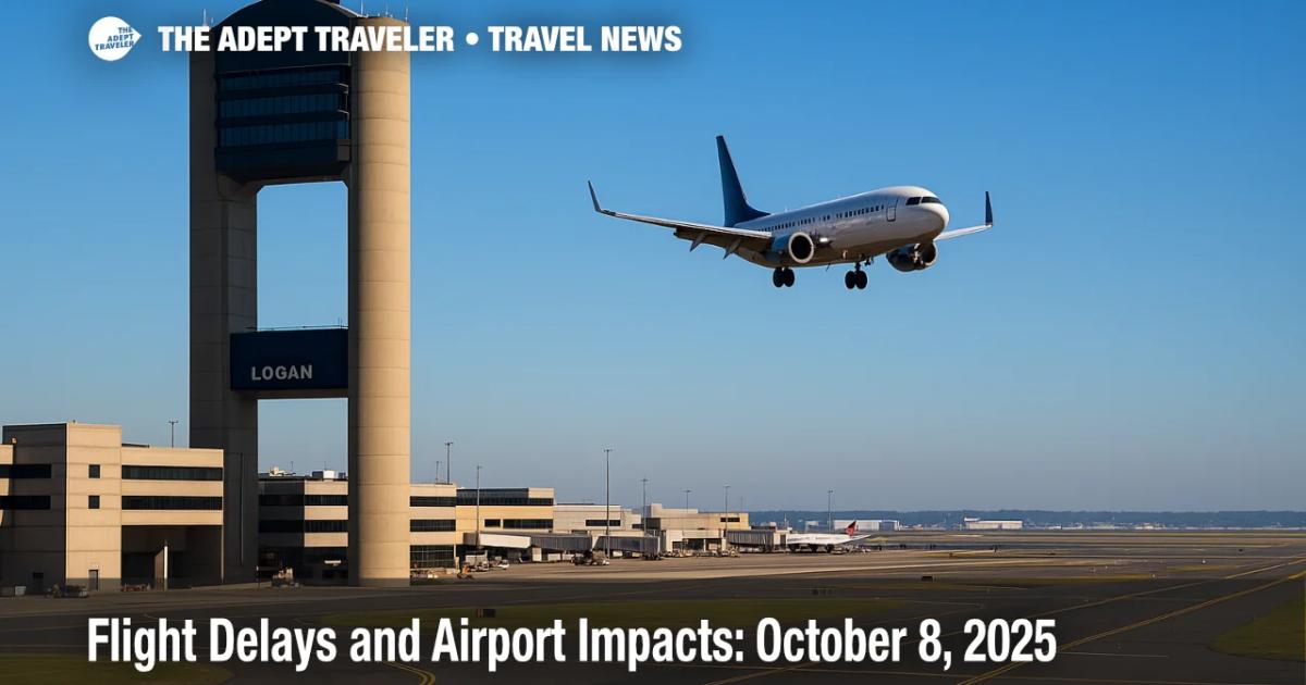 Flight delays and airport impacts: October 8, 2025