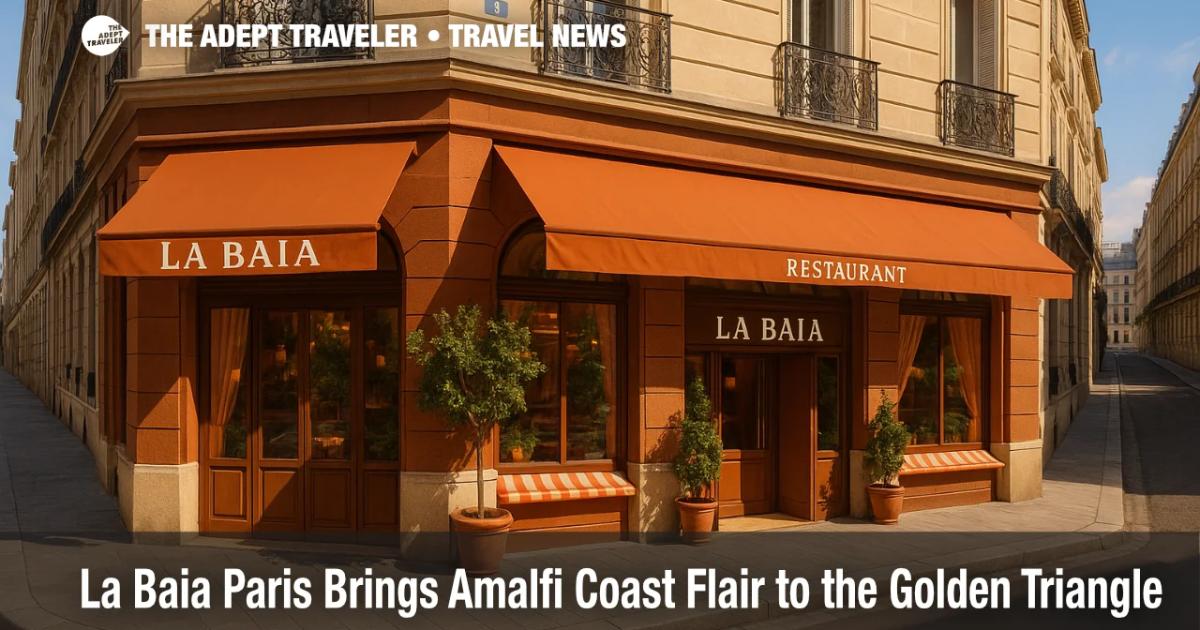 La Baia Paris brings Amalfi Coast flair to the Golden Triangle