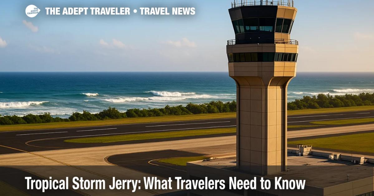 Tropical Storm Jerry: What travelers need to know now