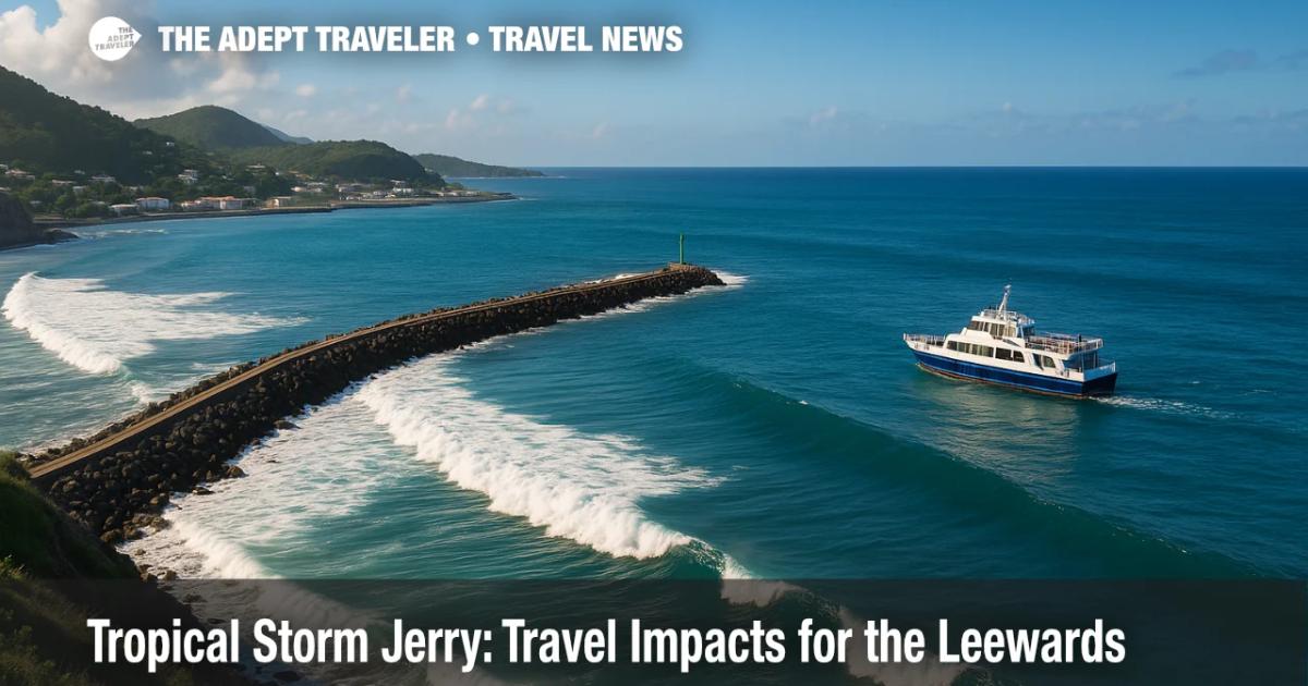 Tropical Storm Jerry: Travel impacts for the Leewards