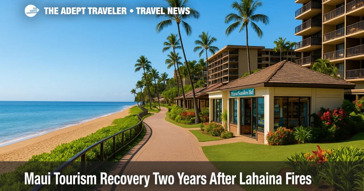 Maui tourism recovery two years after Lahaina fires