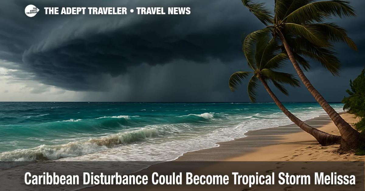 Caribbean disturbance could become Tropical Storm Melissa
