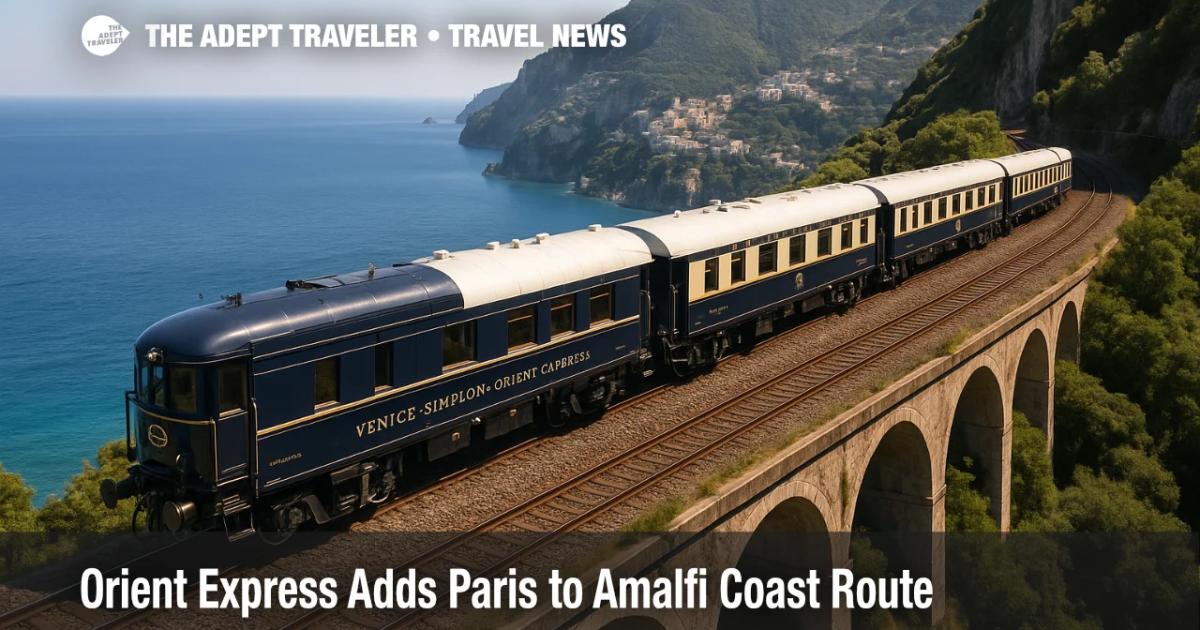 Orient Express adds Paris to Amalfi Coast route