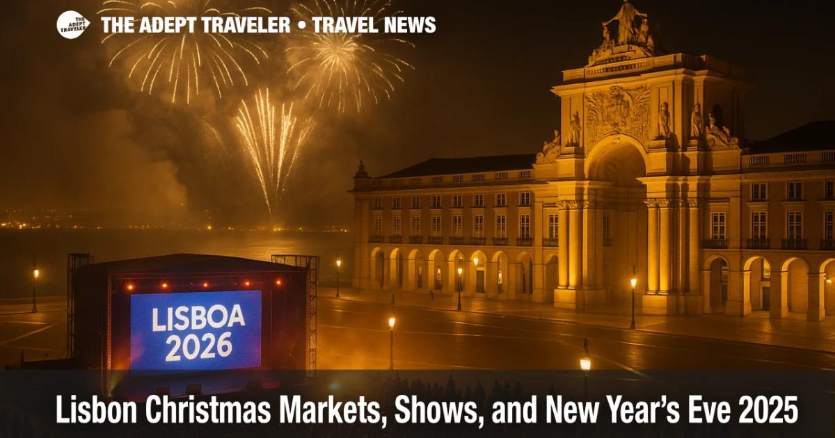 Lisbon's Festive Season: Markets, Shows, Races, And New Year Fireworks