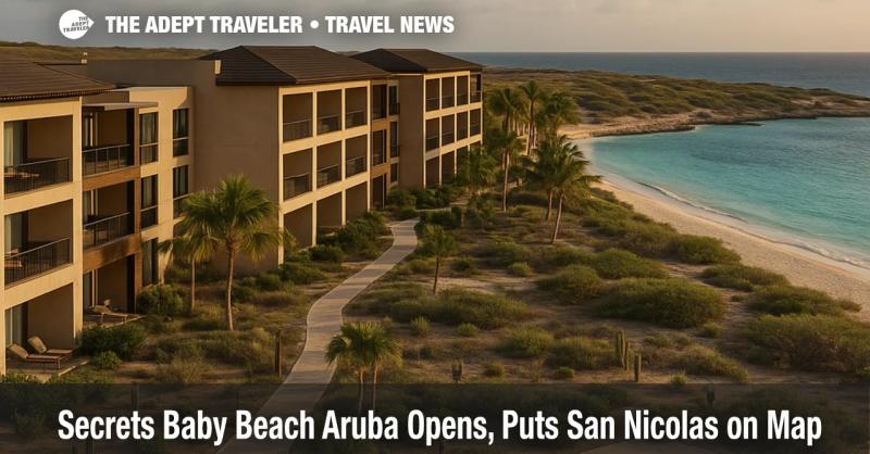 Secrets Baby Beach Aruba Opens, Puts San Nicolas on the Map
