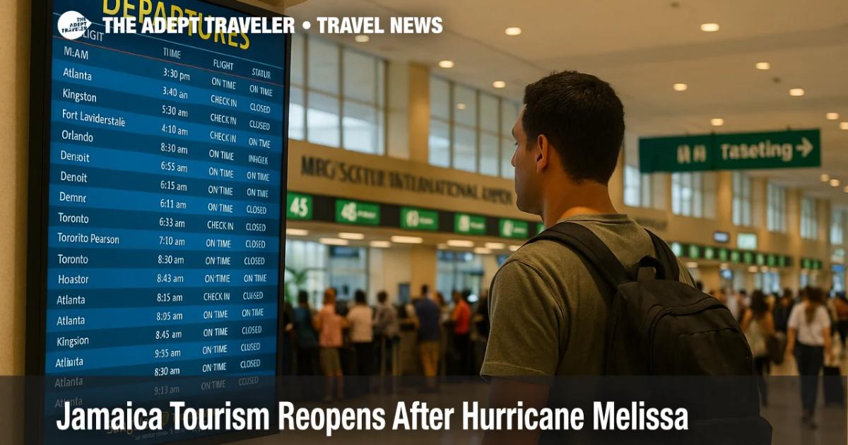 Jamaica Tourism Reopens After Hurricane Melissa