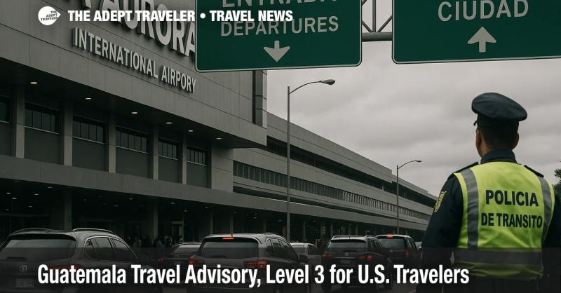 Guatemala Travel Advisory, Level 3 for U.S. Travelers