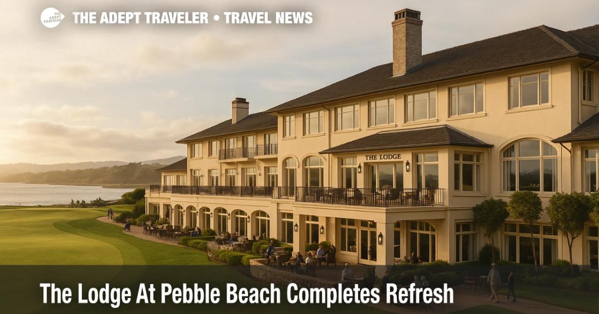 The Lodge At Pebble Beach Completes Refresh
