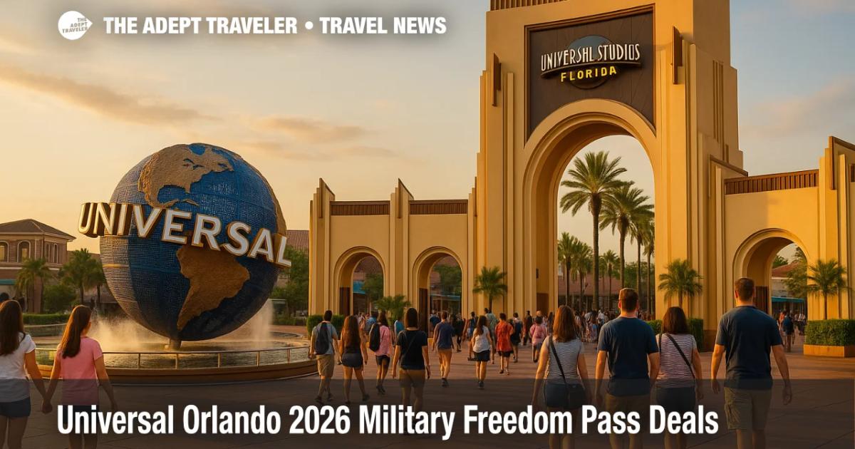 Universal Orlando 2026 Military Freedom Pass Deals