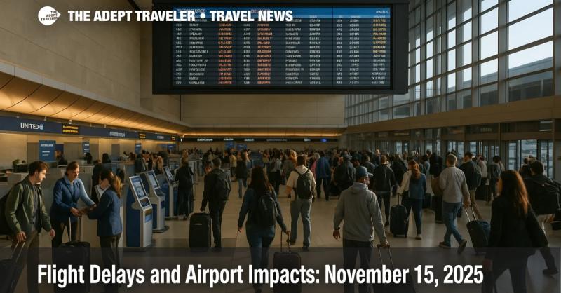 Flight Delays and Airport Impacts: November 15, 2025